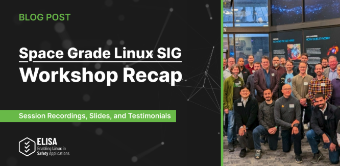 Recap of the ELISA Workshop at NASA Goddard: Advancing Space Grade ...