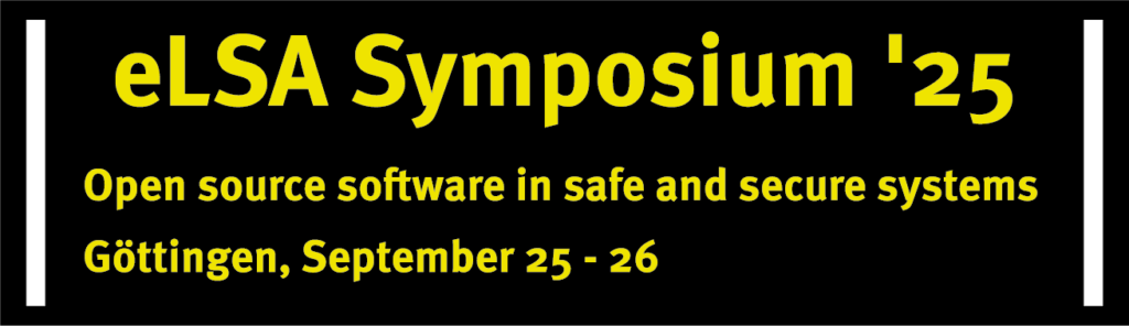 ELISA – Enabling Linux In Safety Critical Applications